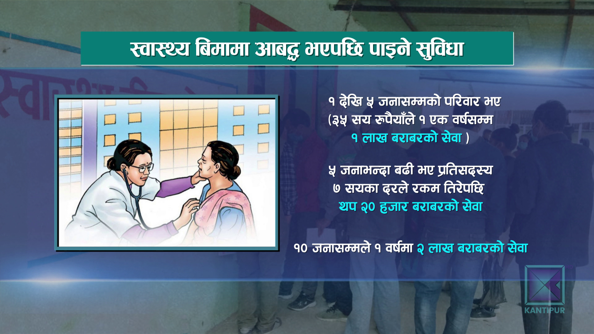 स्वास्थ्य बिमा : सरकारले रकम दिएन, अस्पतालबाट बिरामीले पाएनन् सुविधा